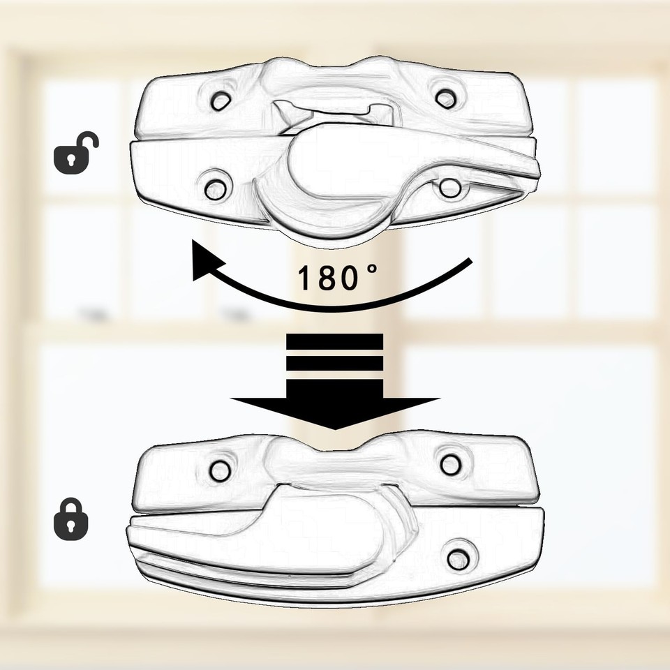 Anderson Window Locks and Latches with Sash Locks and Latches | eBay