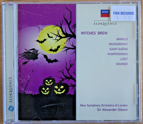 Alexander Gibson, The New Symphony Orchestra Of London ‎– Witches' Brew ...