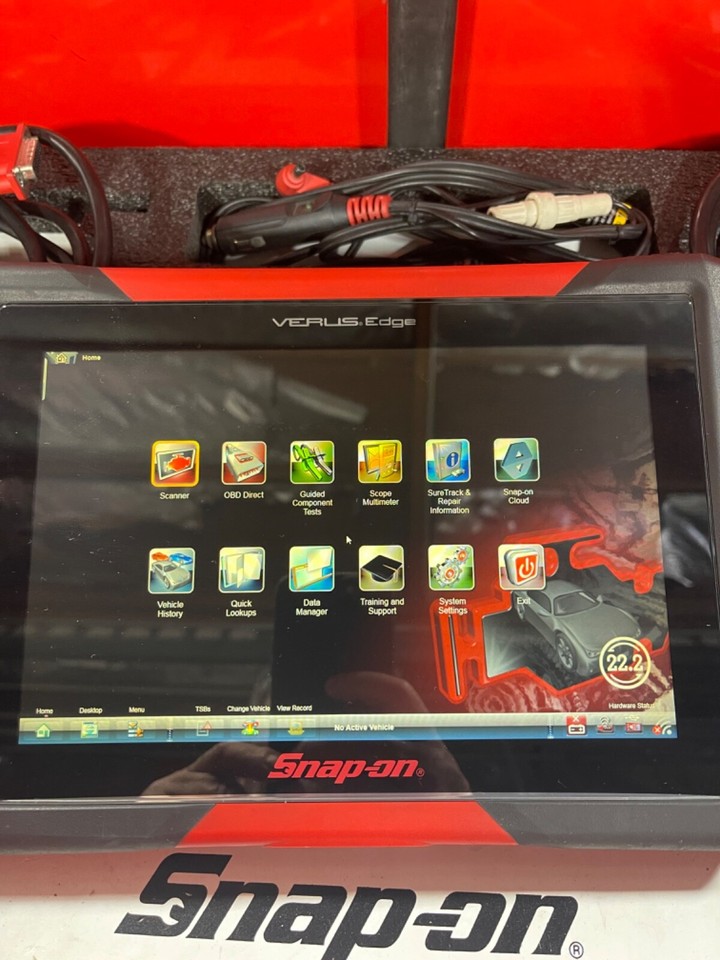 Snap-on Cart w/ Verus Edge and other diagnostic tools | eBay