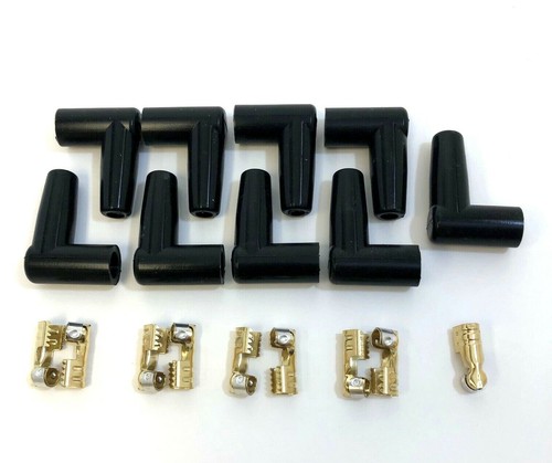 Spark Plug Wires Distributor Boots Ends 90 Degree Ignition Terminals ...