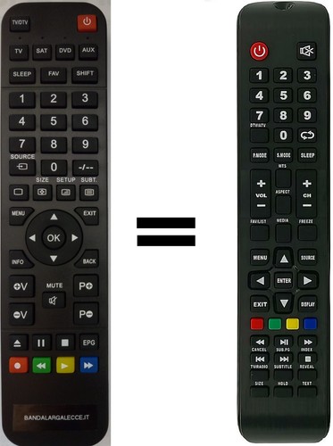 Telecomando gia' programmato per TV ARIELLI 8054242080032 | eBay
