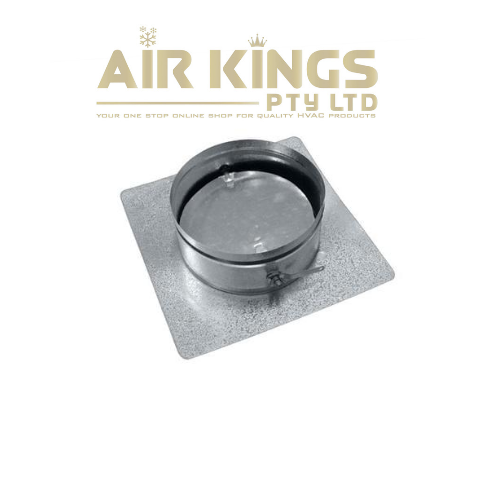 Round Duct Take Off Starting Collar With Damper Blade | eBay