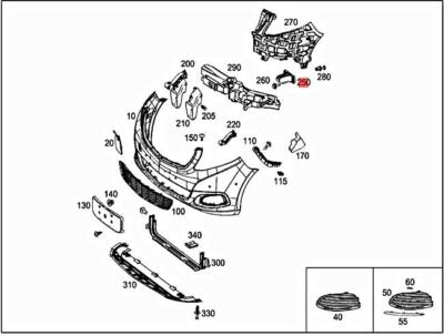 Genuine MERCEDES W447 V-CLASS W447 VITO Box Dualiner Bracket 4478850214 ...