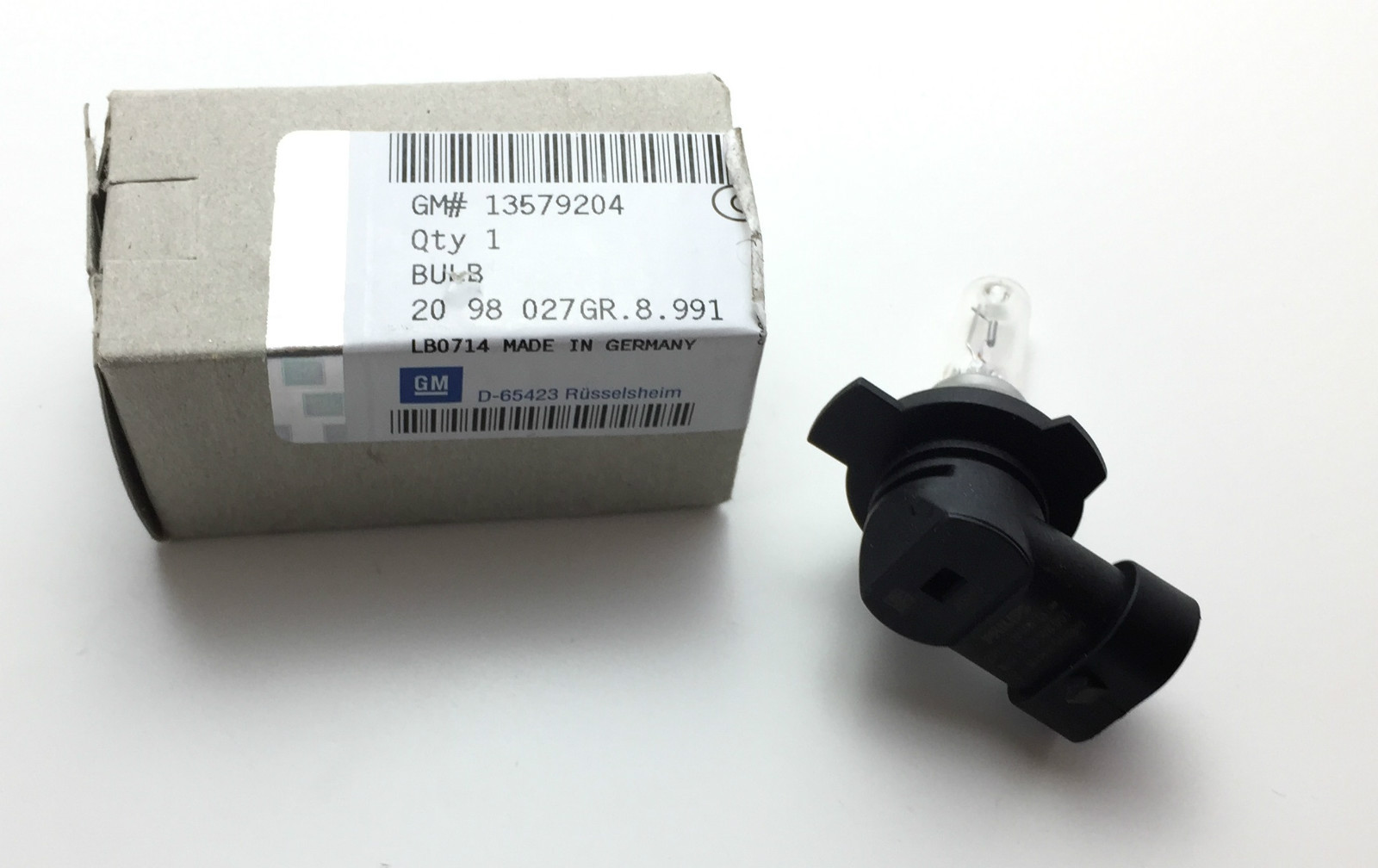 Original HIR2 Lampe für Opel GM 12V 55W 13579204 / 20 98 027 Made in ...