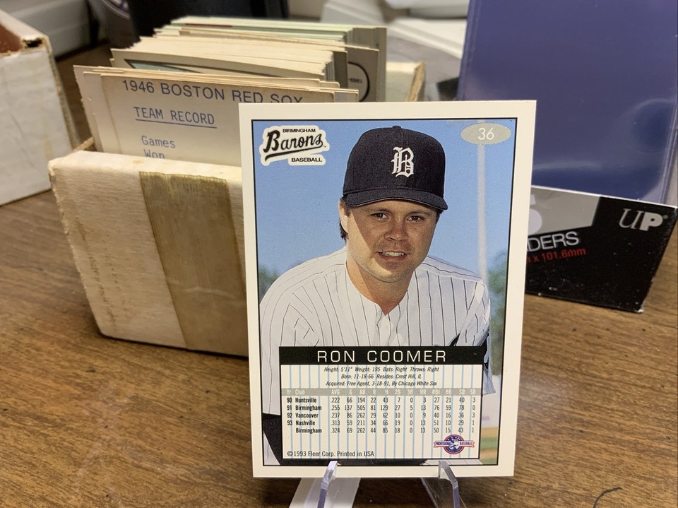 1993-94 Fleer Excel #36 Ron Coomer | eBay
