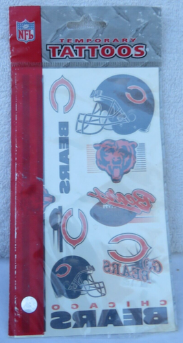 NFL Chicago Bears Face Cals Sheet Skin Safe Decals 2ct 32085093806| eBay