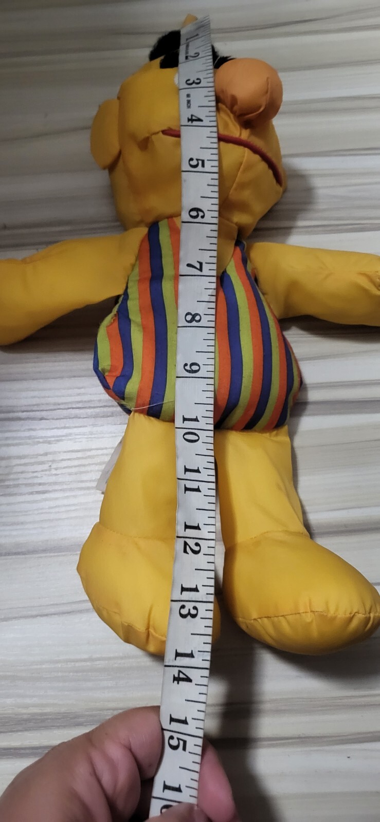 VINTAGE Sesame Street Playskool 13" Bert Water Pals Bathtub Plush Toy | eBay