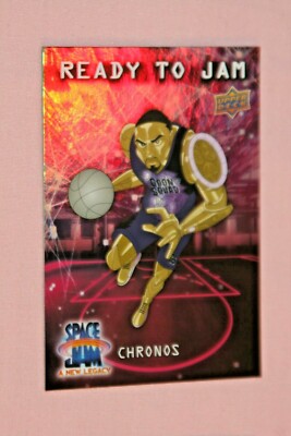 CHRONOS 2021 UPPER DECK SPACE JAM READY TO JAM FOIL #RJ-4 DAMIAN ...