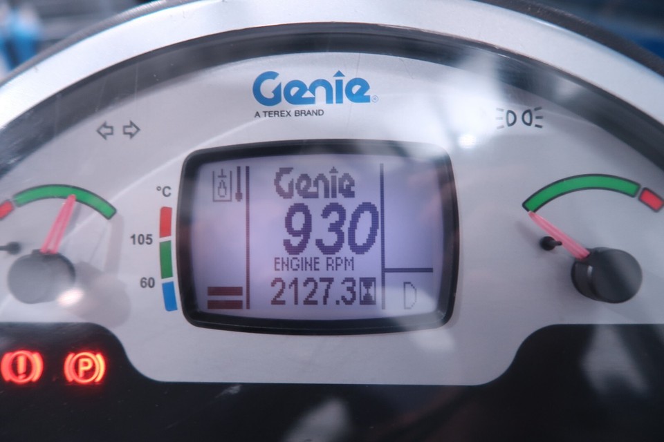 Genie GTH5519, 5500# Telehandler, Diesel, Telescopic Forklift, Quick ...