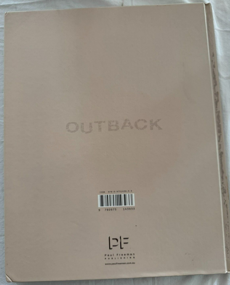 OUTBACK Paul Freeman 2008 Male Photography Gay Interest Book Hardcover ...