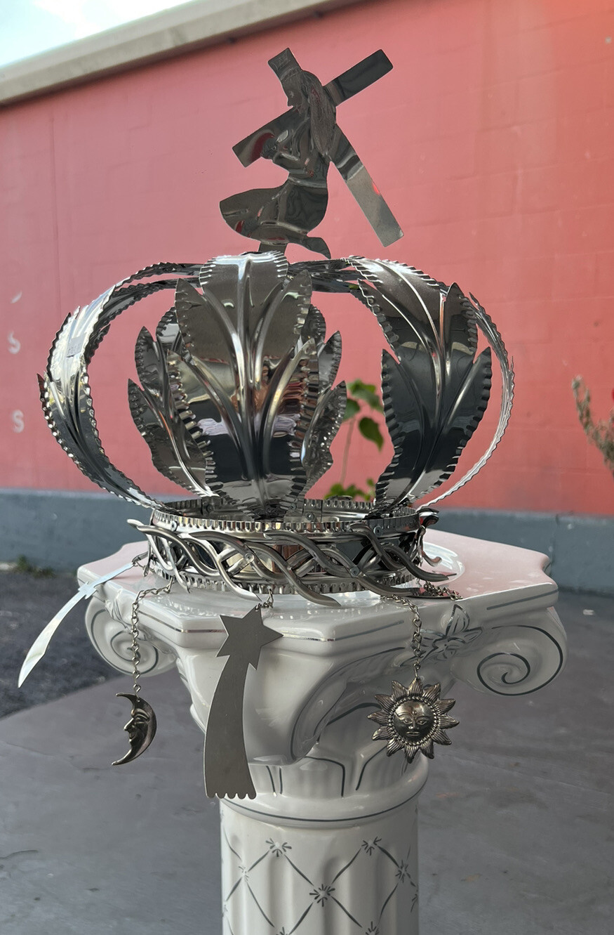 Corona De Obatala Oba Moro Crown Obbatala Yoruba Regalo Custom Hand ...