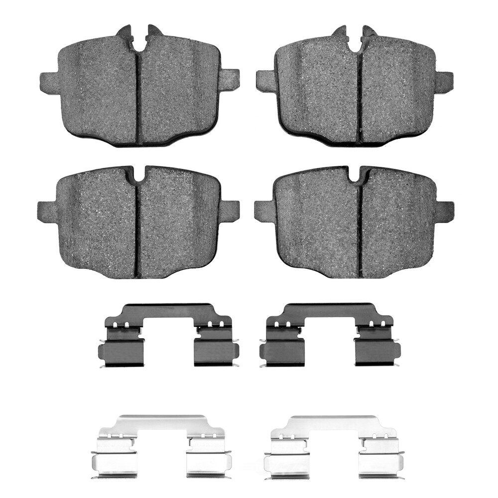 Disc Brake Pad Set-DFC 5000 Advanced Brake Pads - Low Metallic and ...