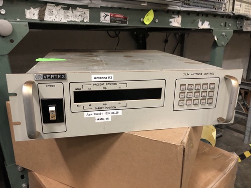 VERTEX RSI 7134 AST TRACKING ANTENNA CONTROLLER VERTEXRSI | eBay