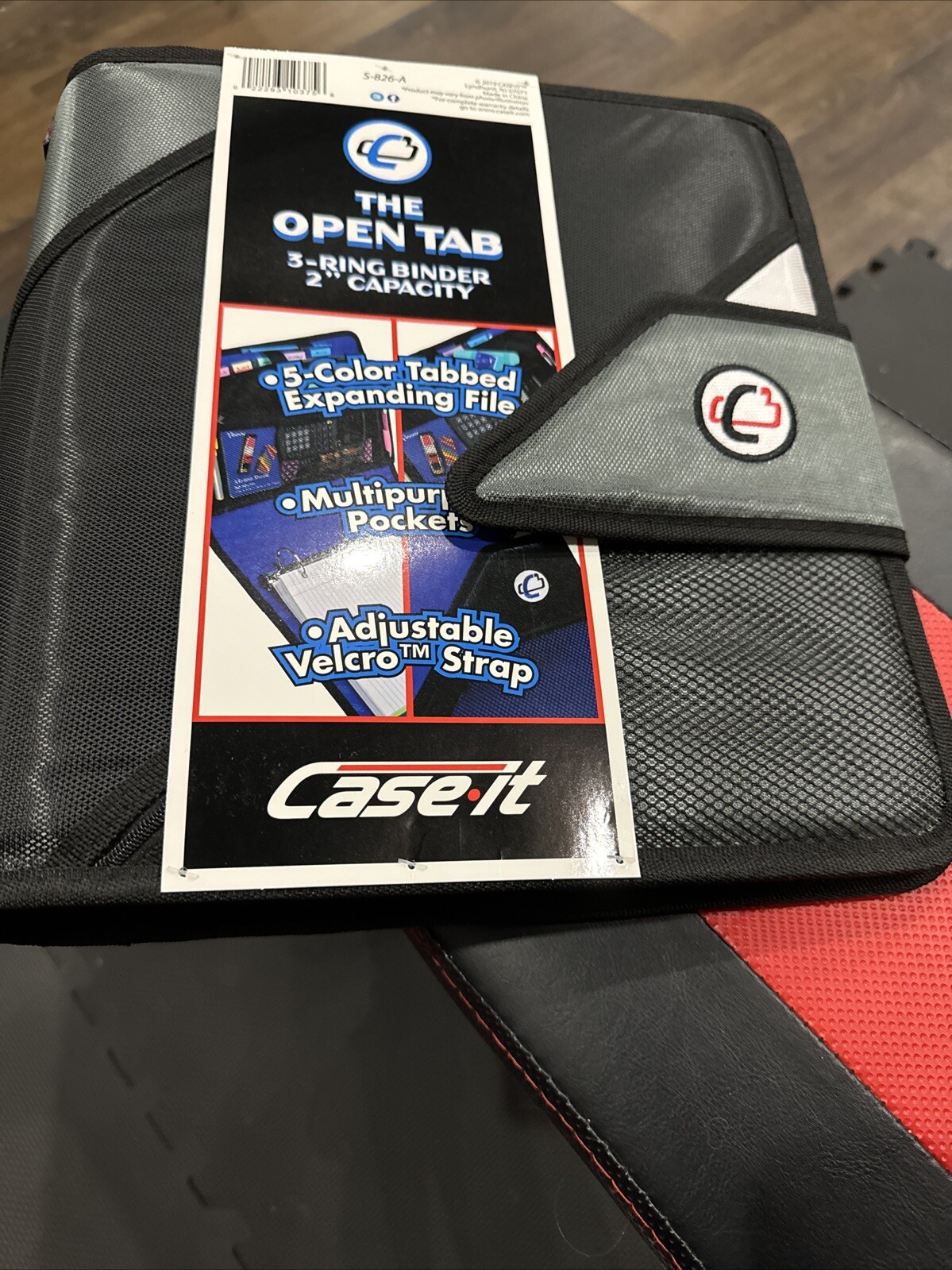 New Case-it Binder - 3-ring/2" -Multi pockets, Strap, Tabs #S-816 ...