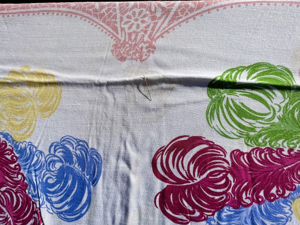 Plume Feather Bouquet Red Green Pink Blue Ostrich Ribbon Bows Vintage ...