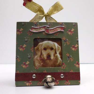 DOG PHOTO FRAME, SMALL, "SPOILED ROTTEN" 2 x 2 KEYPOINT ITEM #45876 | eBay