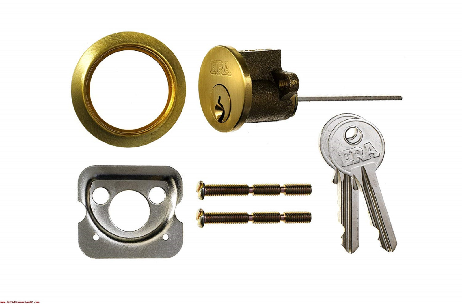 Replacement Rim Cylinder Lock For ERA Yale & Timber Door Locks Brass ...