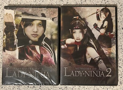 Memoirs of a Lady Ninja Vol 1&2 Brand New DVDs Tokyo Shock Release Jiro ...