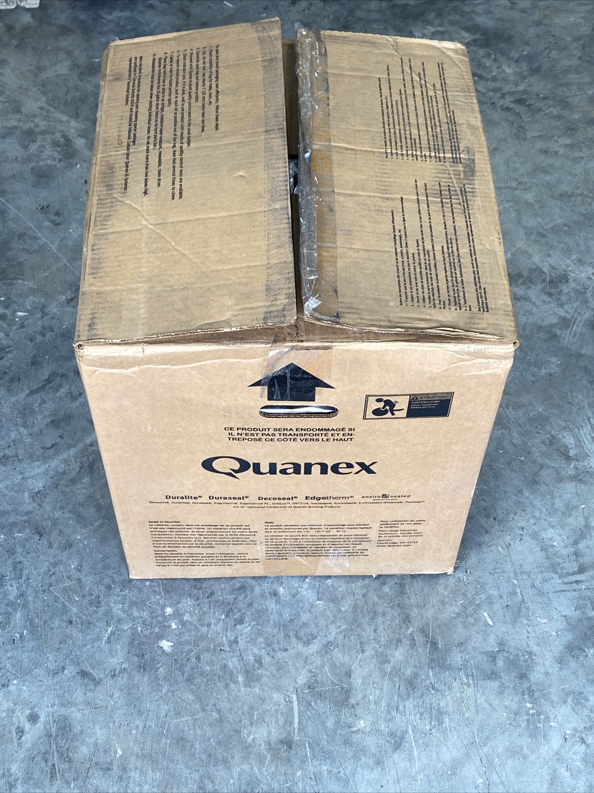 Quanex Duraseal Spacer Black 1200ft 3/4" 19.00mm New | eBay