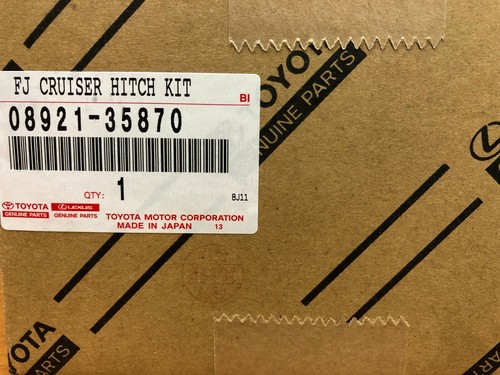 2007-2014 TOYOTA FJ CRUISER TRAILER TOW HITCH WIRE HARNESS GENUINE ...