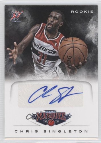 2012-13 Panini Marquee - Rookie Signatures Chris Singleton #87 (AU, RC ...
