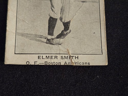 Very Rare 1922 E121 American Caramel Series of 120 Elmer Smith Baseball ...