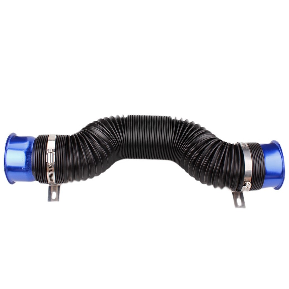 76MM Car Cold Air Turbo Intake Inlet Pipe Adjustable Flexible Duct Tube ...