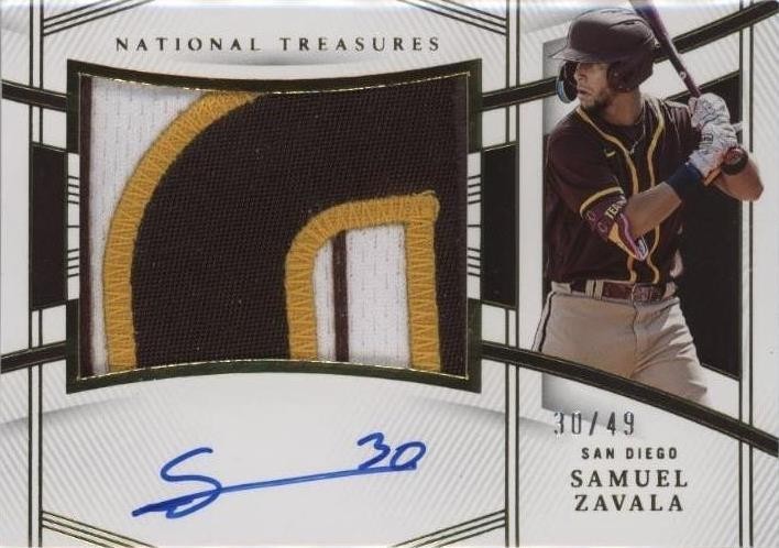 2023 Panini National Treasures - Rookie Material Signatures Samuel ...