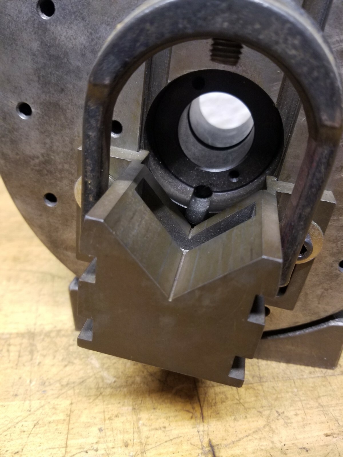 Harig Grind All No 2 Spin Indexer V Block Fixture 4.000" Center Height ...