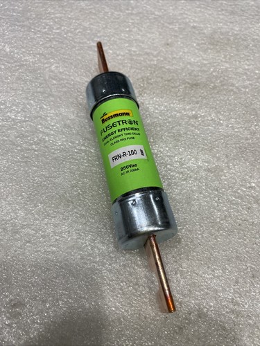 FRN-R-100 BUSSMANN FUSETRON TIME-DELAY CLASS RK5 FUSE 100A 250V NEW | eBay