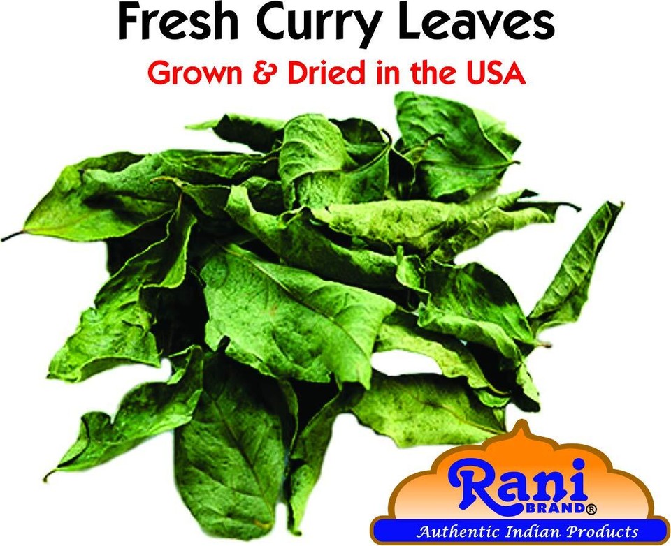 Rani Dried Curry Whole Leaves (Kari Neem Patha) Indian Spice 0.5oz (14g ...