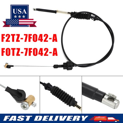For Ford AOD FIOD Transmission Kickdown Cable Passing Gear Cable F2TZ ...