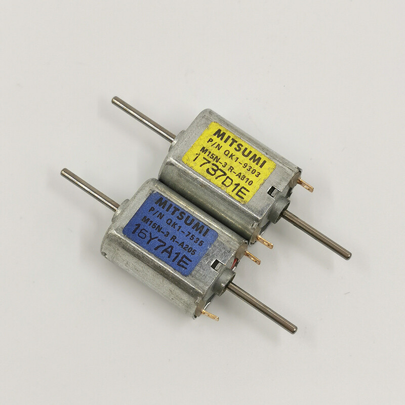 DC 12V 24V High Speed Mini FF-030 Electric Motor Dual Shaft DIY RC Toy ...