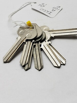 ilco brand key blanks, set of 7, # A1011P, RU16, locksmith | eBay
