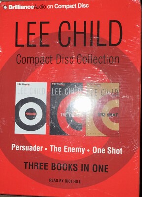 Lee Child Compact Disc Collection: Persuader, The Enemy, One Shot CD ...