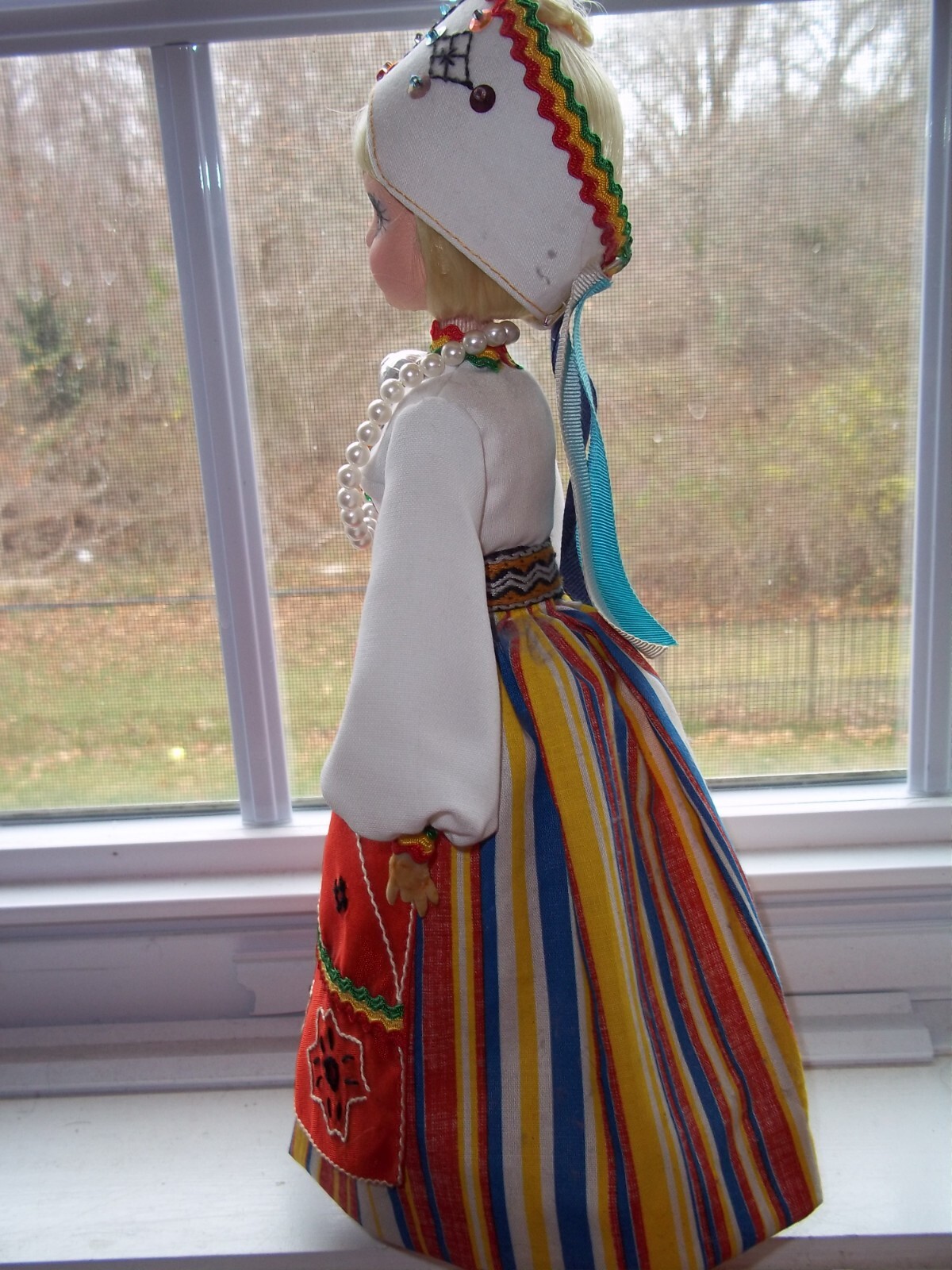 Vintage MOD Big Eyes Door Stopper Doll Delicate Fingers | eBay