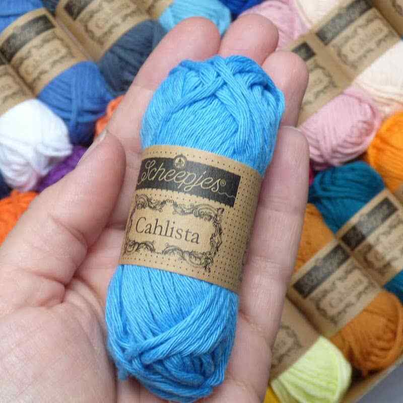 Scheepjes Yarns ::Cahlista Color Pack:: 100% cotton 109 skeins x 15 ...