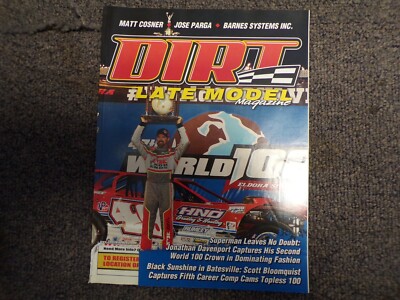 Dirt Late Model Magazine November 2017 Racing Mag Matt Cosner Jose ...