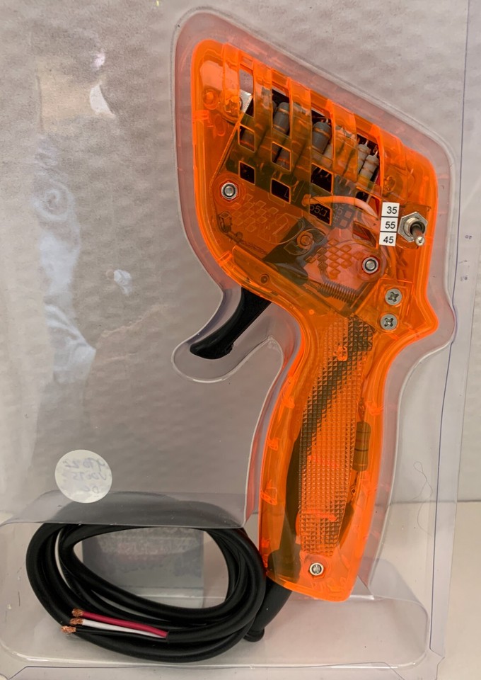 ORANGE 1/32 HO SLOT CAR CONTROLLER DS 55/45/35 OHM WITH BOOTED ...