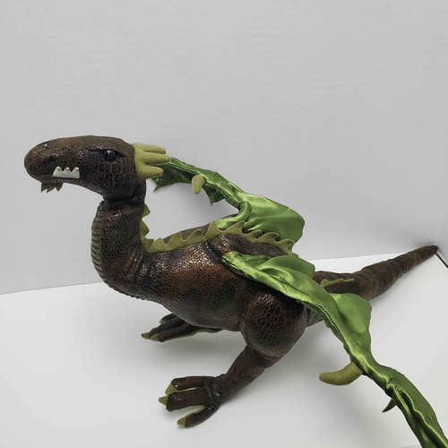 Sababa Toys Dragonology WYVERN 23" Poseable Green Dragon Plush 2006 ...