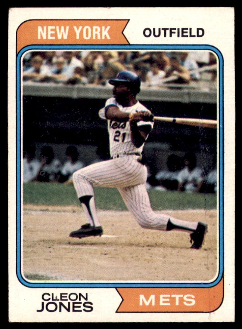 1974 Topps #245 Cleon Jones Mets *179 | eBay