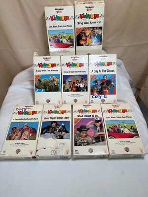Kidsongs VHS Lot of 13 Videos 1986-1991 75993811339 | eBay
