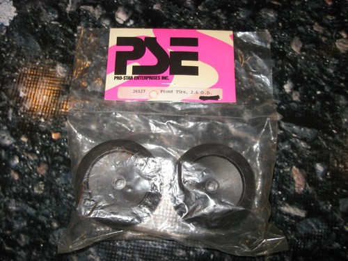 RC VINTAGE PSE FOAM FRONT TIRES Fits ASSOCIATED RC10L Series WHITE (2 ...