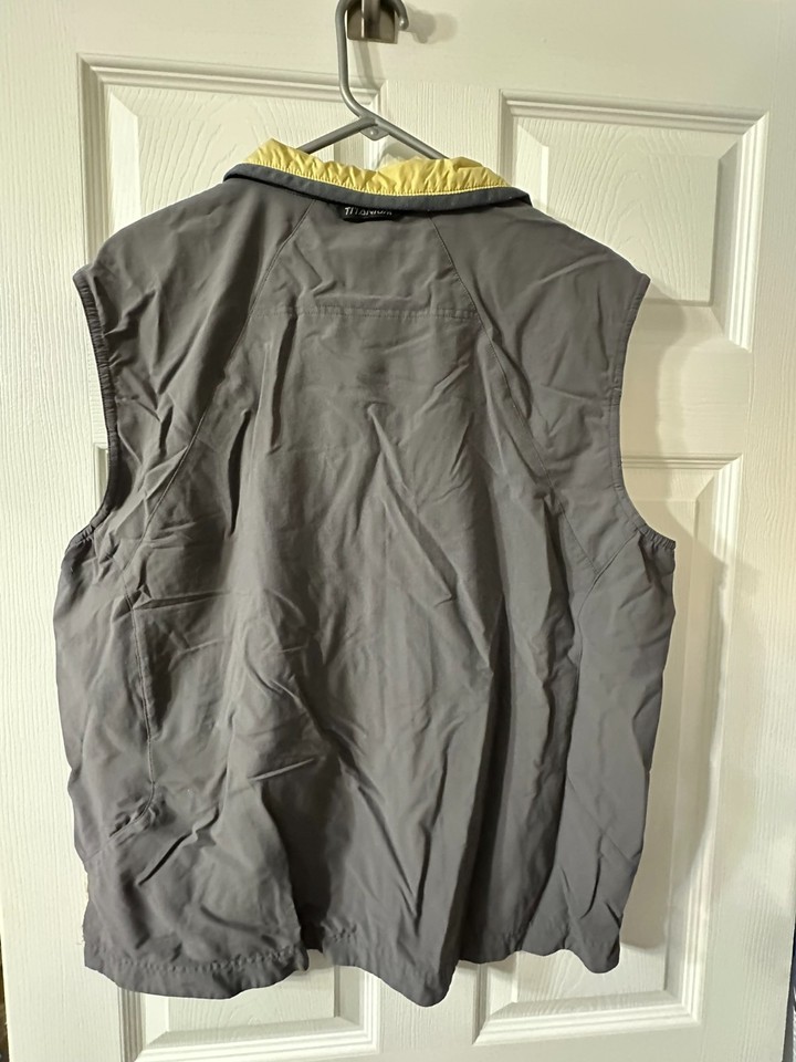 Columbia Titanium Interchange Vest Black/Yellow Full Zip, Mens XL | eBay