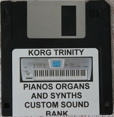 Korg Trinity Synthesizer "Pianos, Organs and Synths" Custom Program ...