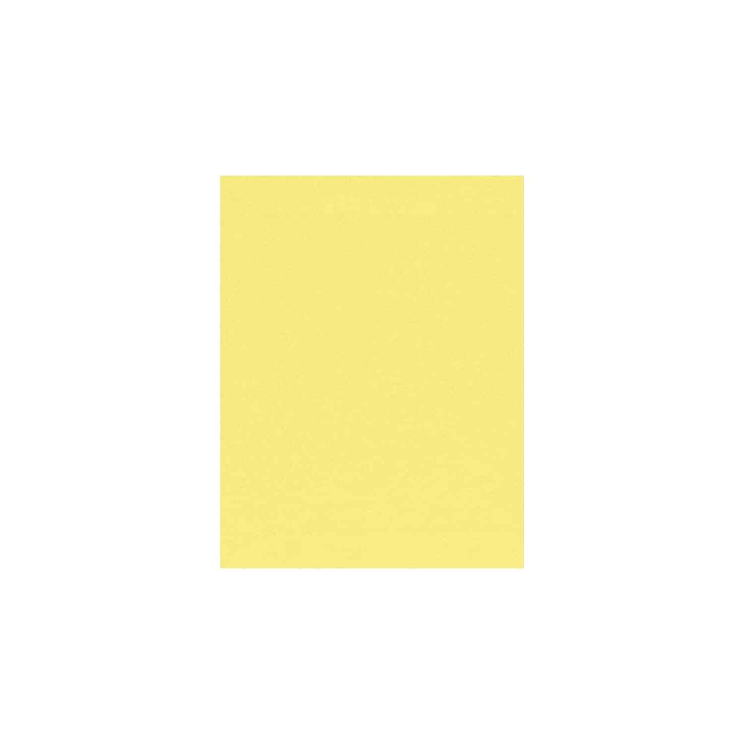 LUX Papers 8.5 x 11 inch Pastel Canary Yellow 81211-P-65-50 | eBay