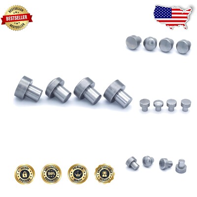 Efficient 4-Piece Planishing Hammer Die Set - 0.865" Diameter, Durable ...