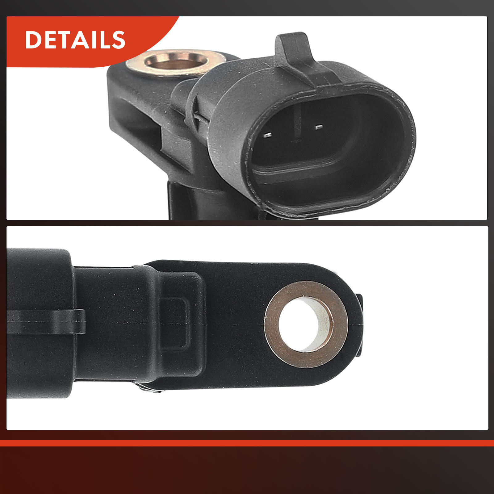 2x Front Rear ABS Wheel Speed Sensor for Jaguar S-Type X200 XJ X350 ...