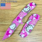 8.5" Hello Kitty Tactical Super Knife Spring Assisted Open Blade ...