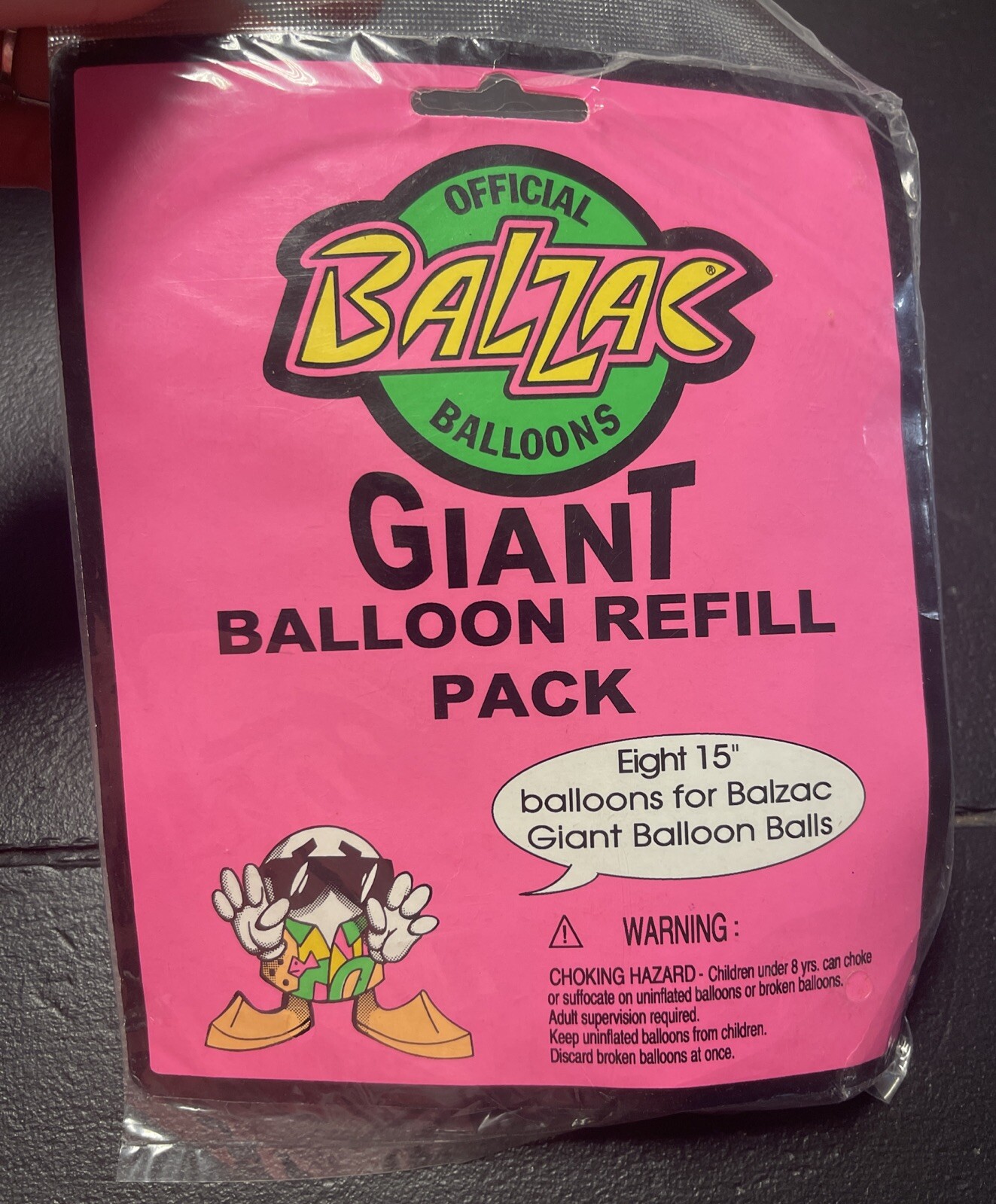 Vintage Balzac Giant 15” Balloon Ball Refill Pack of 8 New Old Stock ...